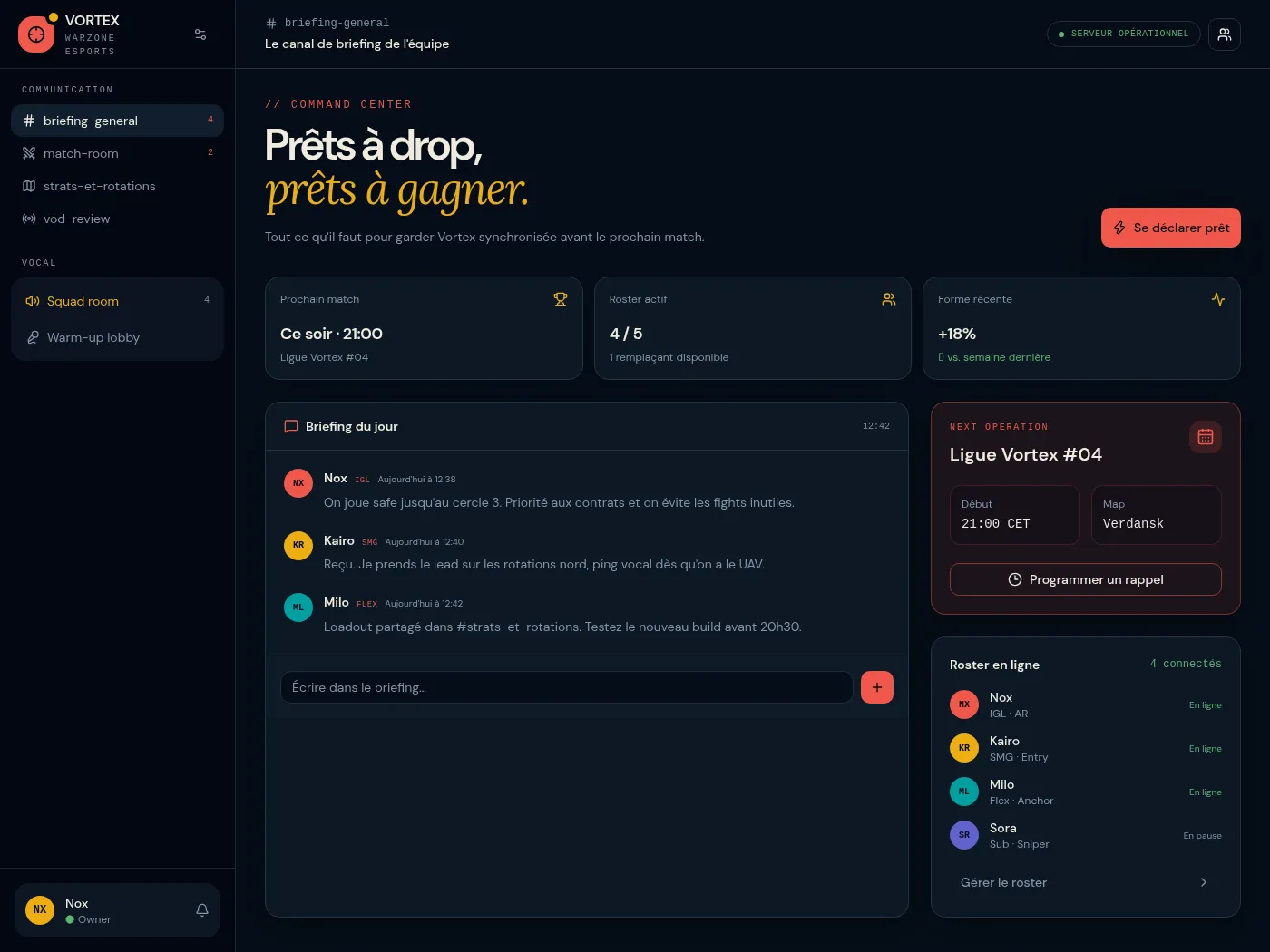 Warzone Esports Discord Hub
