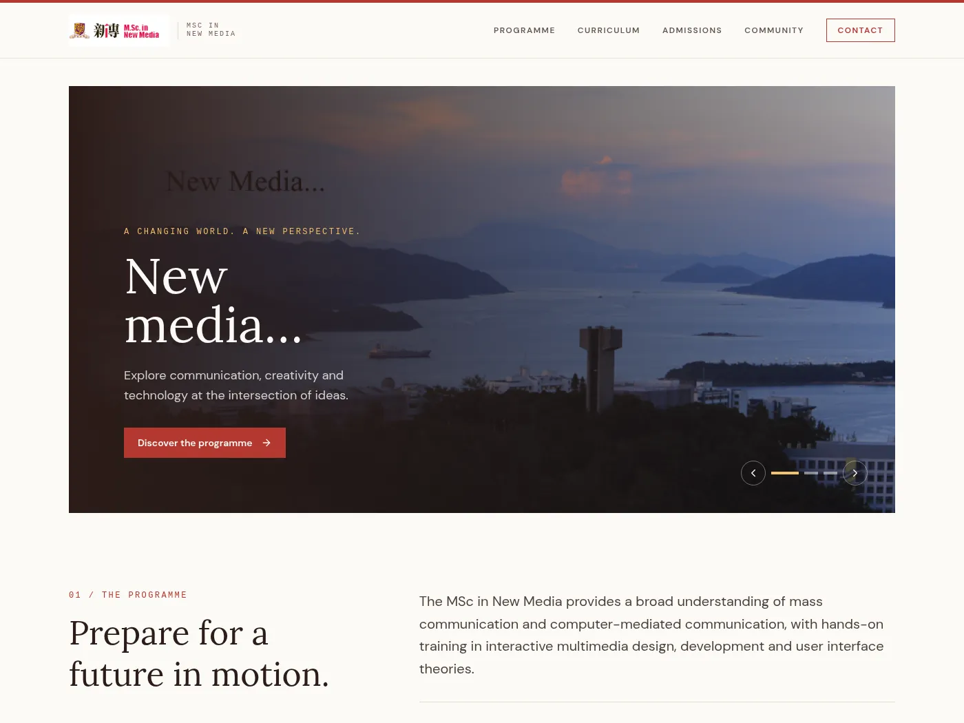 CUHK PGP NM Website