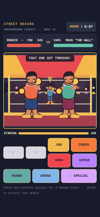 Street Boxing 2D