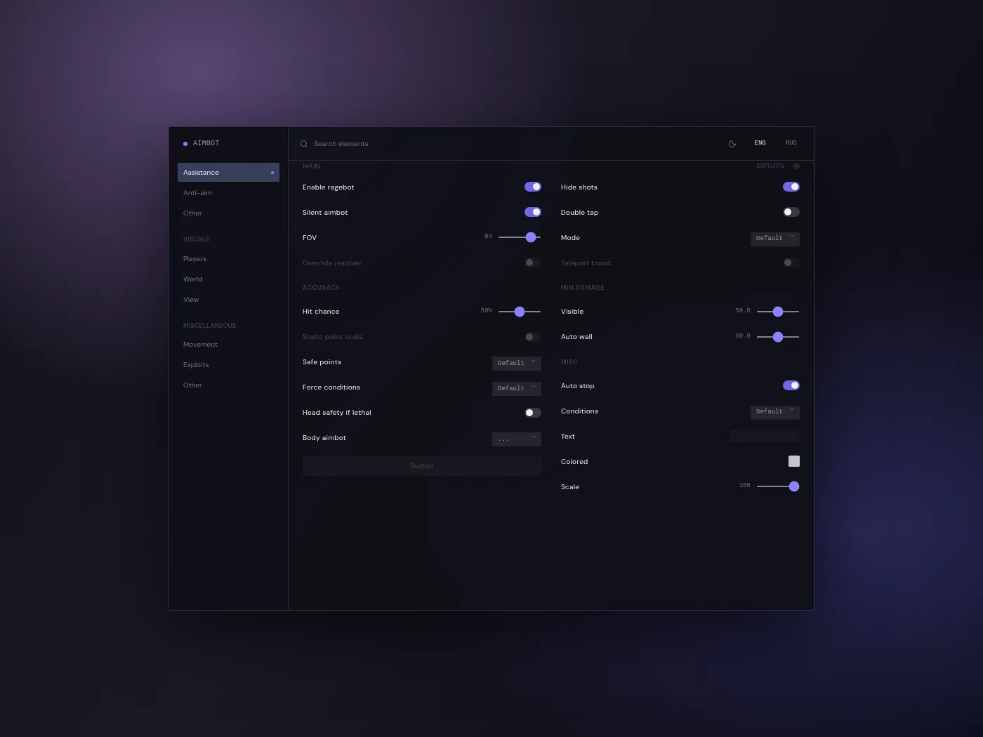 IMGUI Web Clone