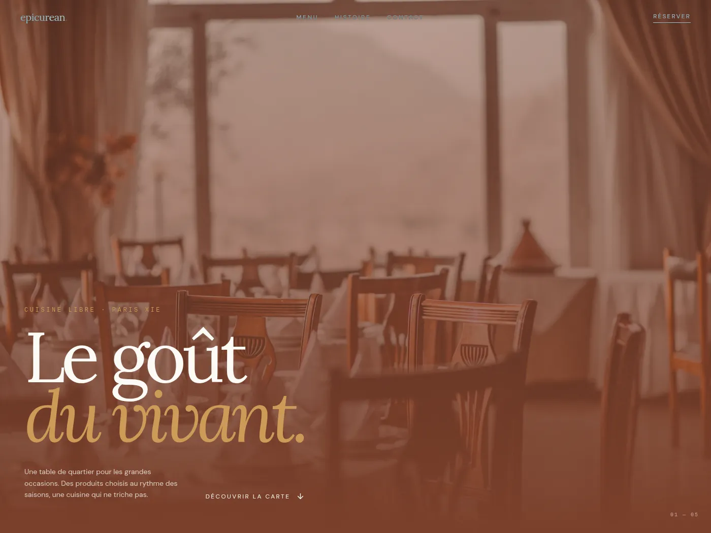 Epicurean Table Web