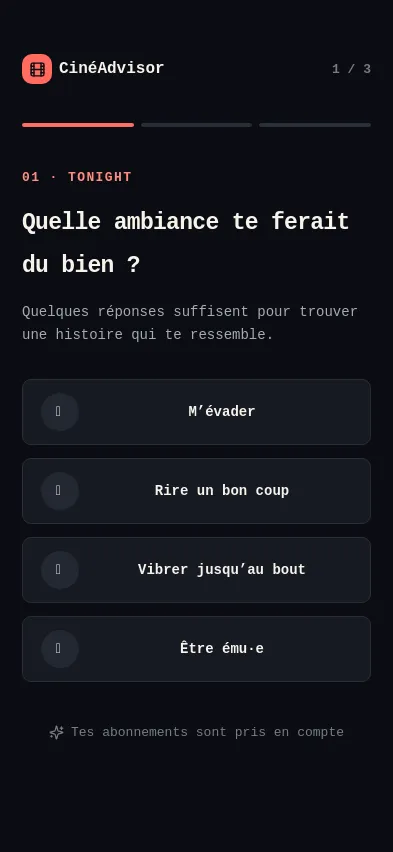 CinéAdvisor Mobile