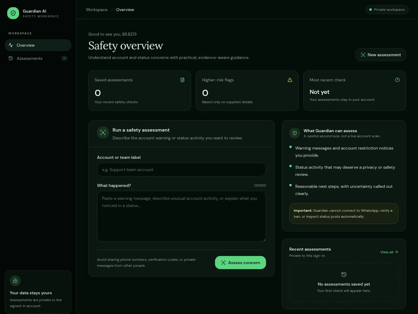 WhatsApp Guardian AI