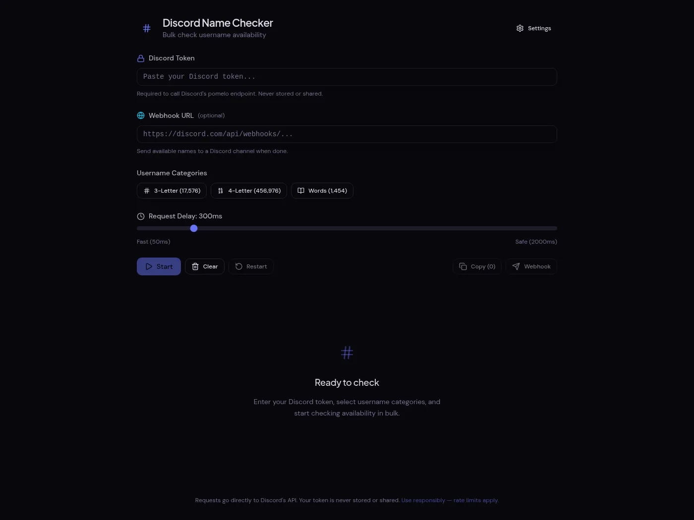 Discord Name Checker