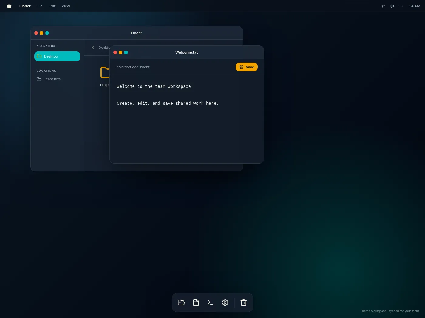 MacOS Web Simulator