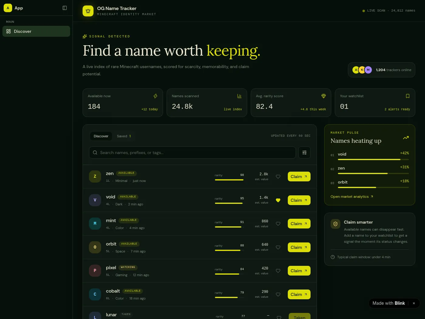 OG Name Tracker