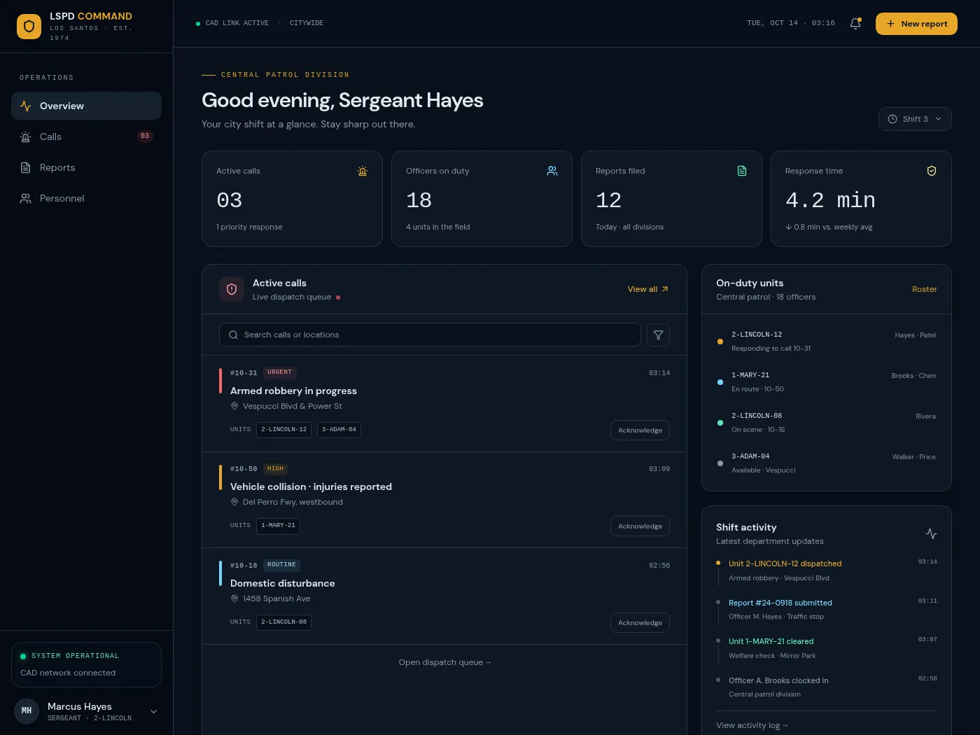 FiveM Police Portal