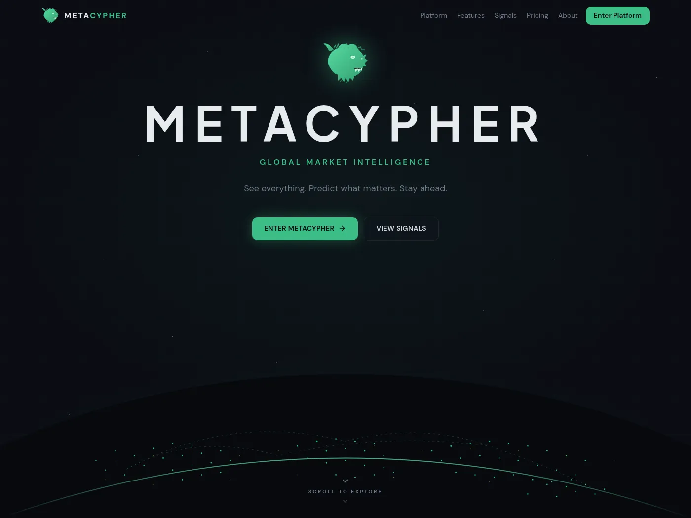 MetaCypher Intelligence Portal