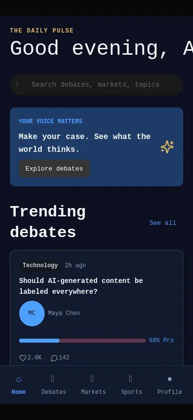 Debatix: Debate & Predict