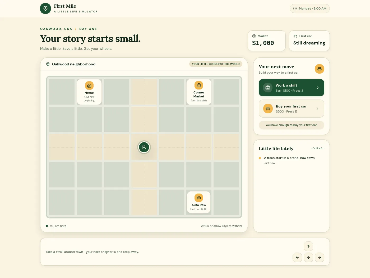 Life Sim Game Web