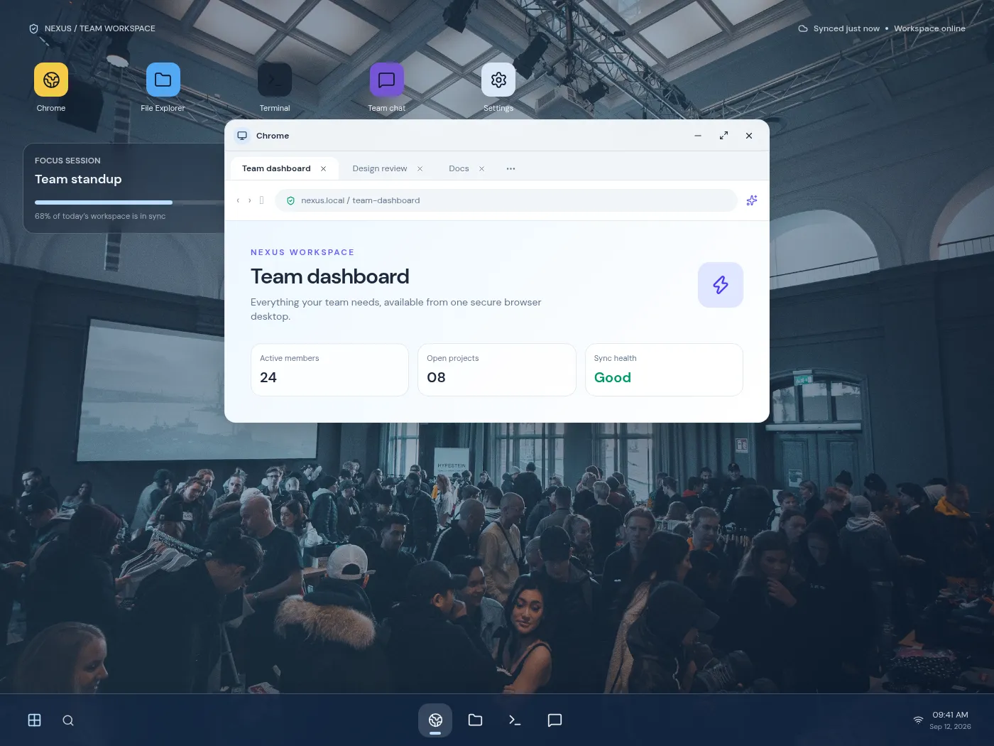 Web Windows 11 Desktop
