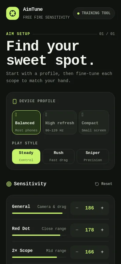FF Sensitivity Helper