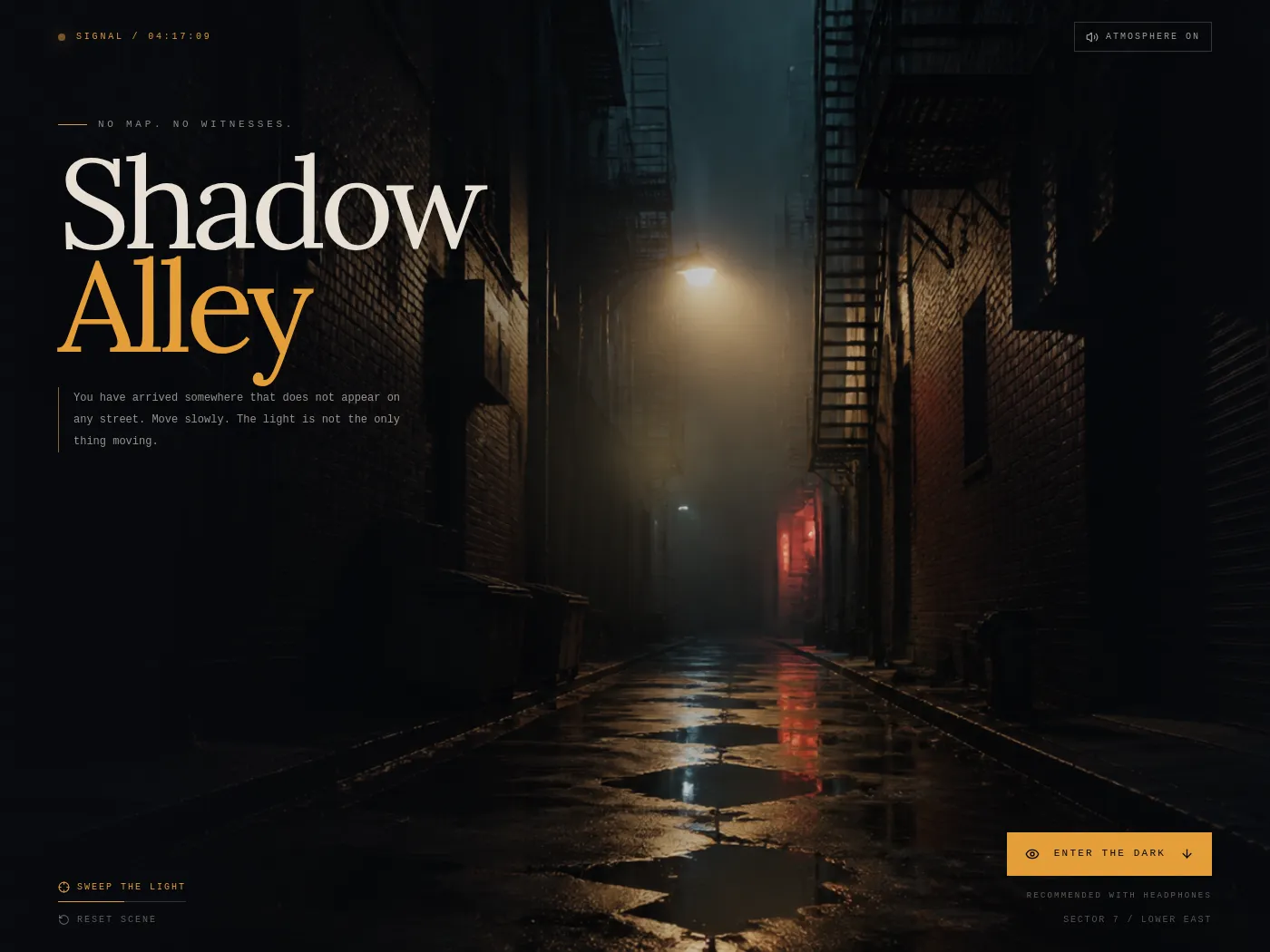 Shadow Alley Spawn