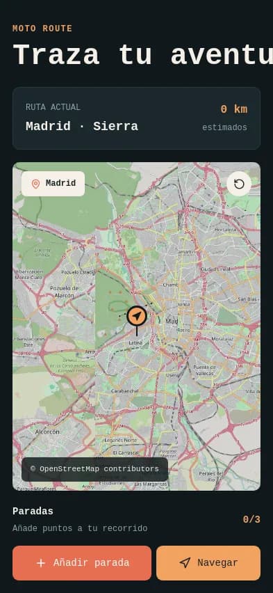 MotoRoute Planner