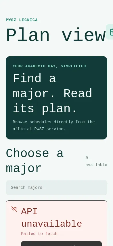 PlanPWSZ Mobile Viewer