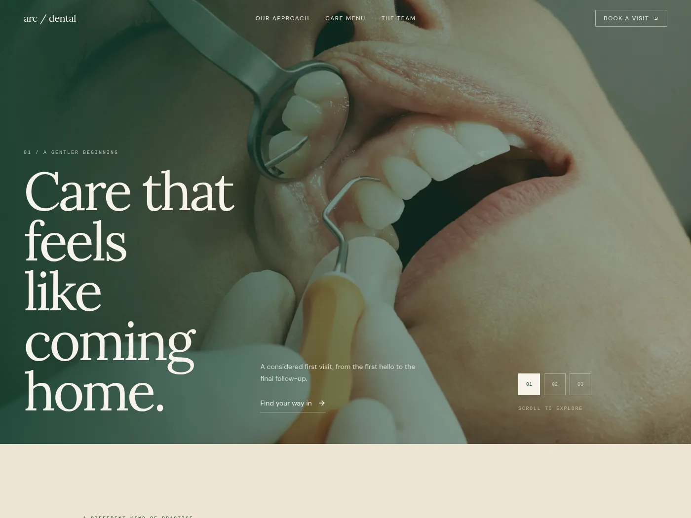 Dental Care Website