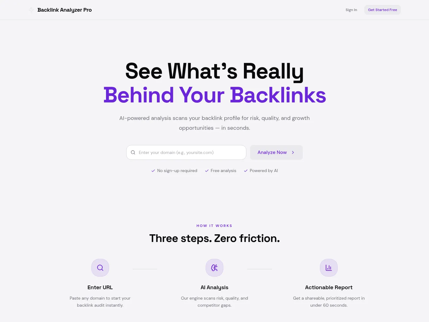 Backlink Analyzer Pro