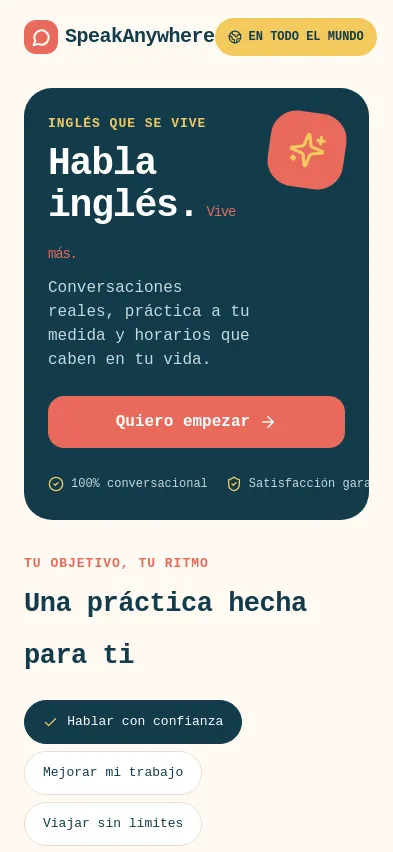 SpeakAnywhere English App
