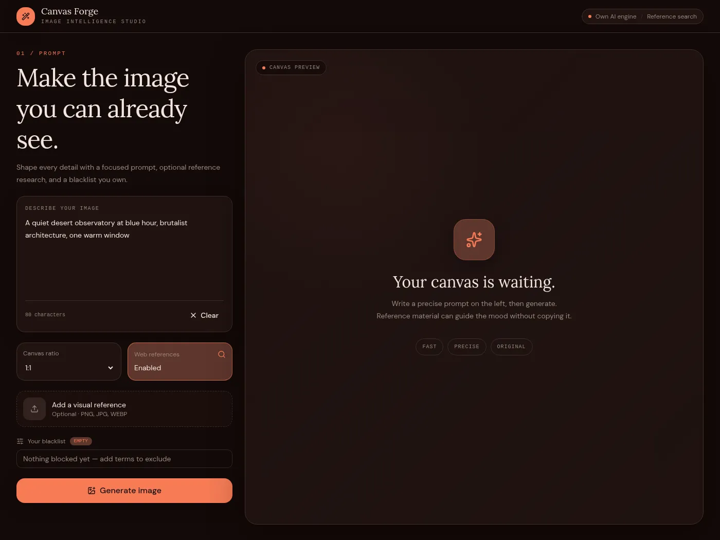 AI ImageGen Studio