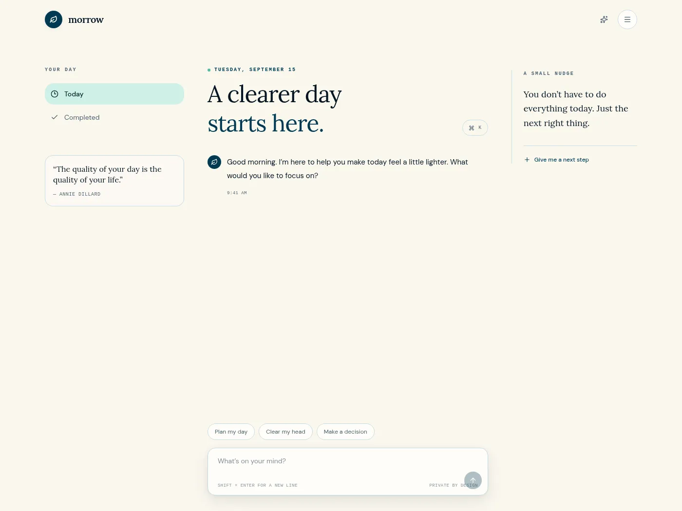 Daily AI Assistant
