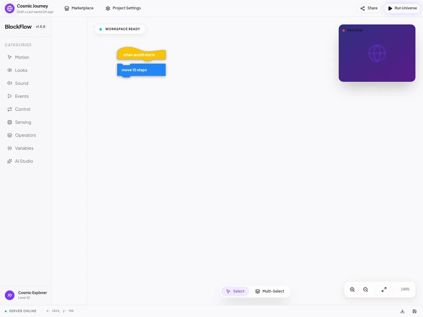BlockFlow Universe