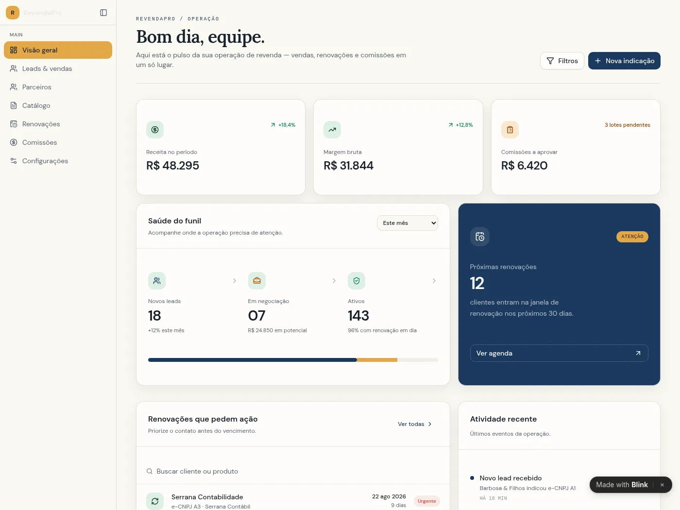 RevendaPro B2B Hub