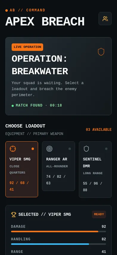Apex Breach Shooter