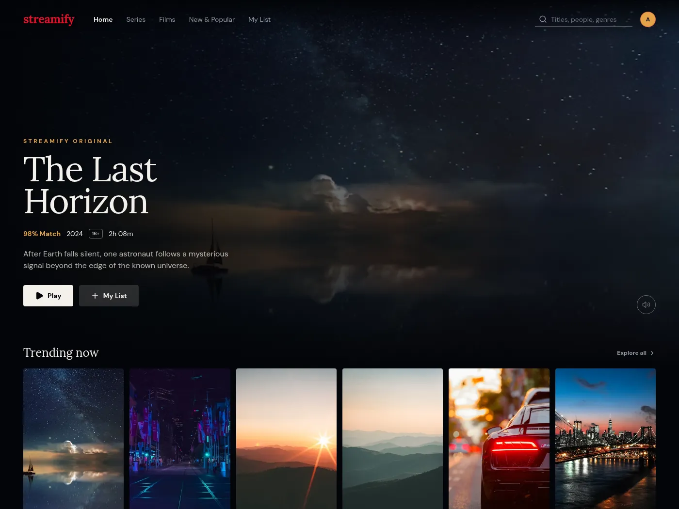 Streamify Web