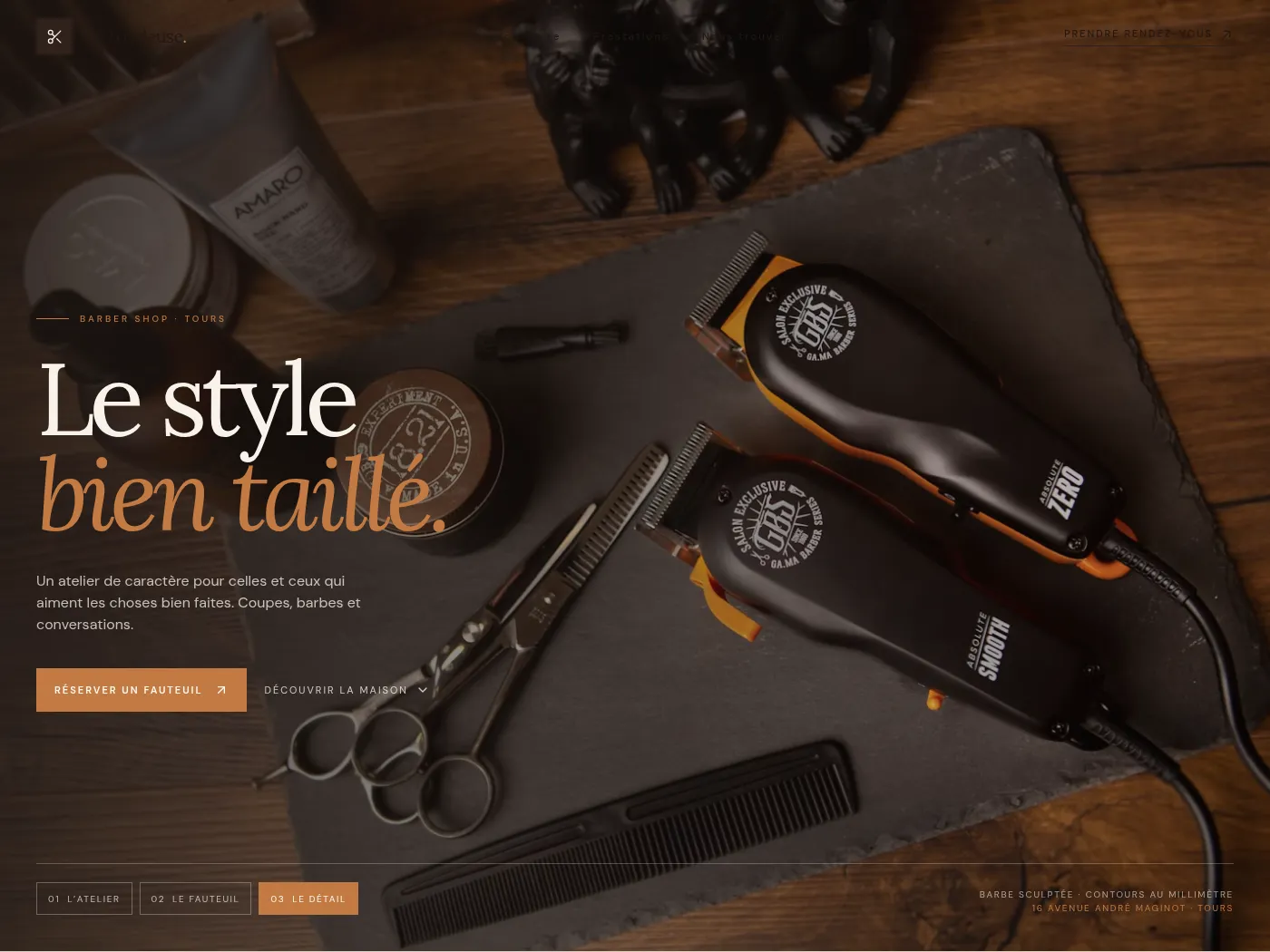 La Tondeuse Website