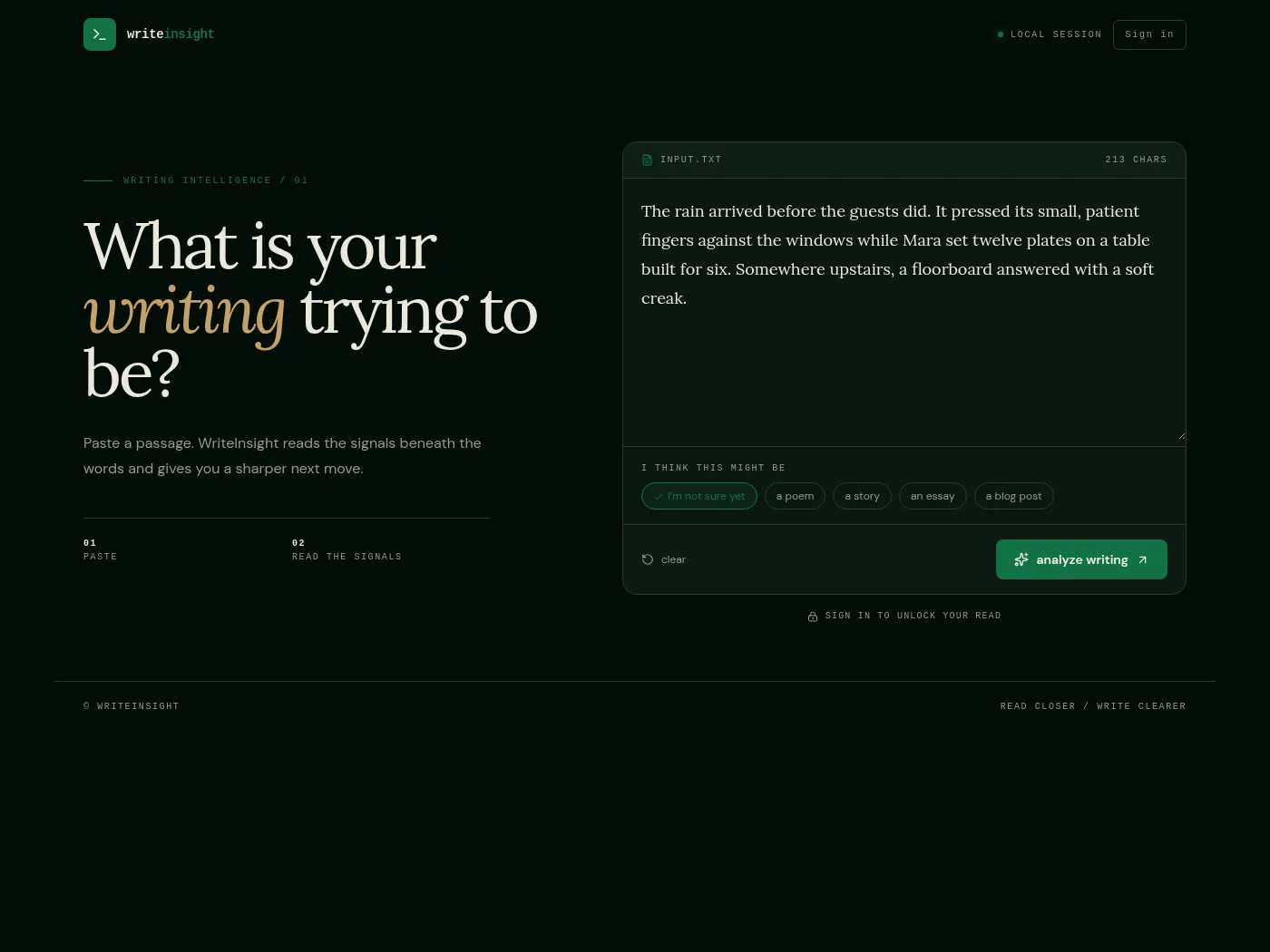 WriteInsight