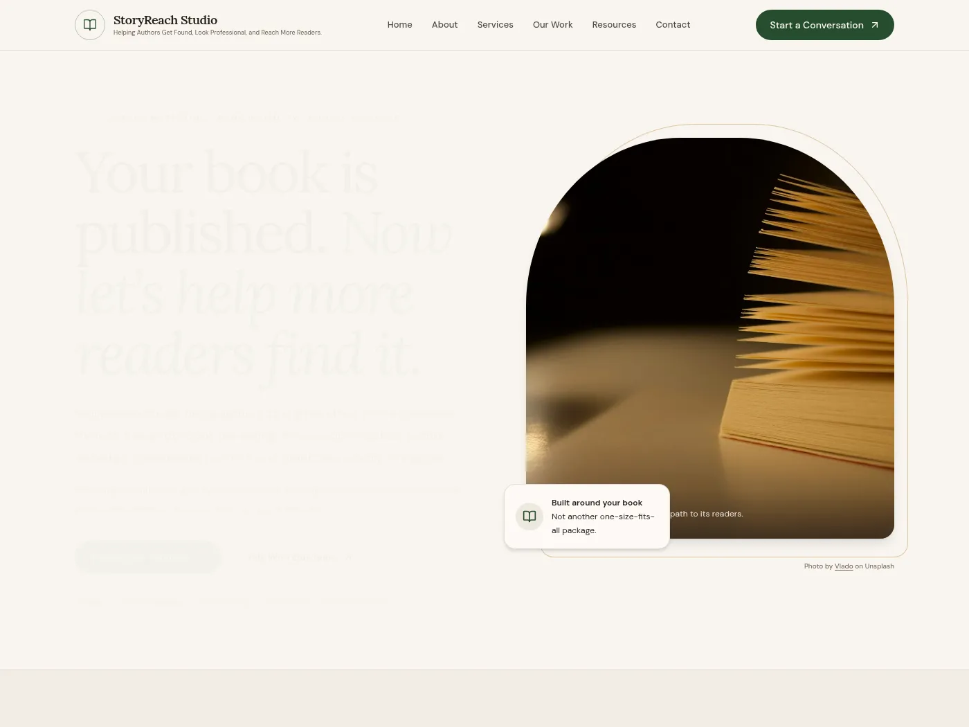 StoryReach Studio Website