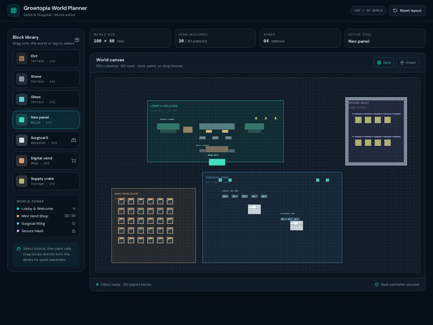 Growtopia World Planner