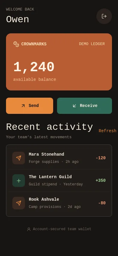 LARP Wallet Mobile