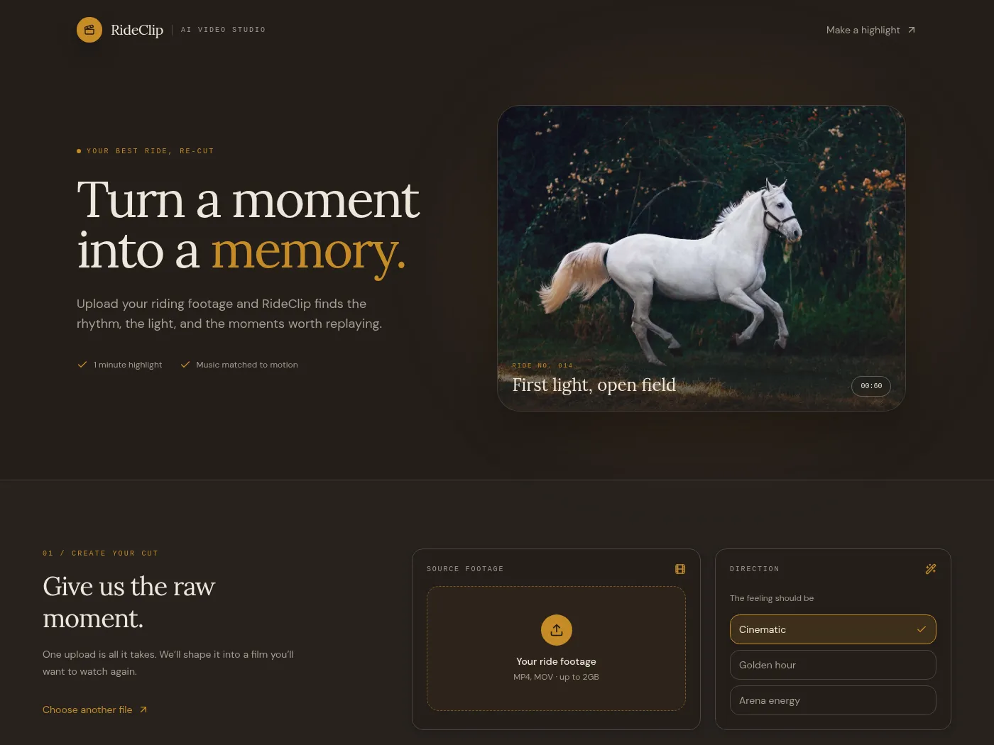 RideClip AI Video