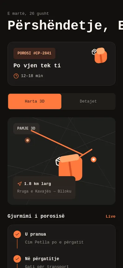 3D Delivery App