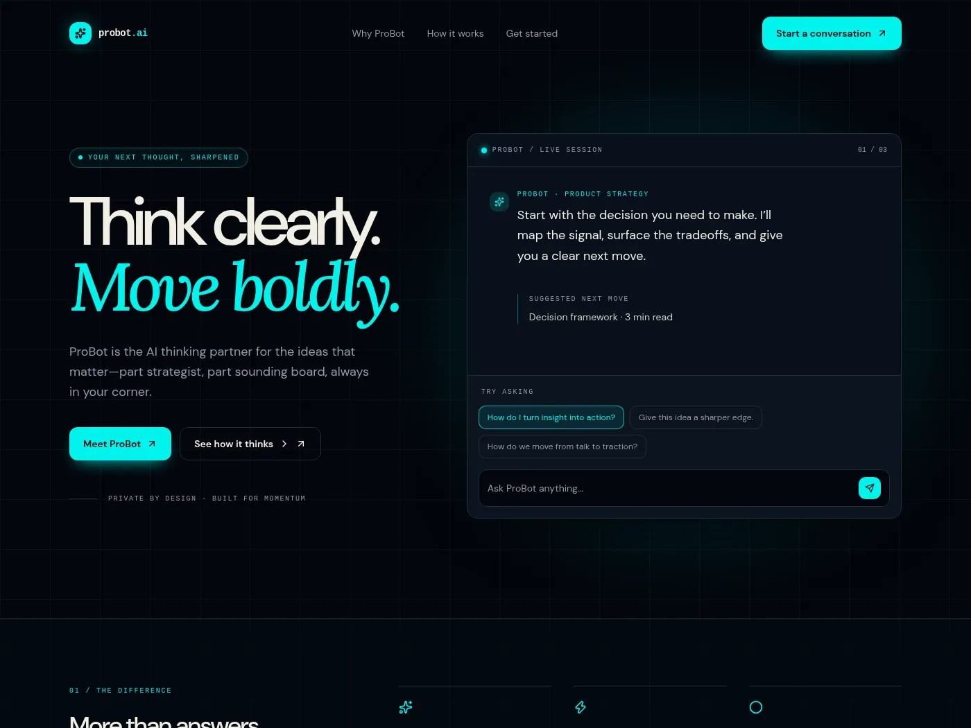 ProBot AI Website