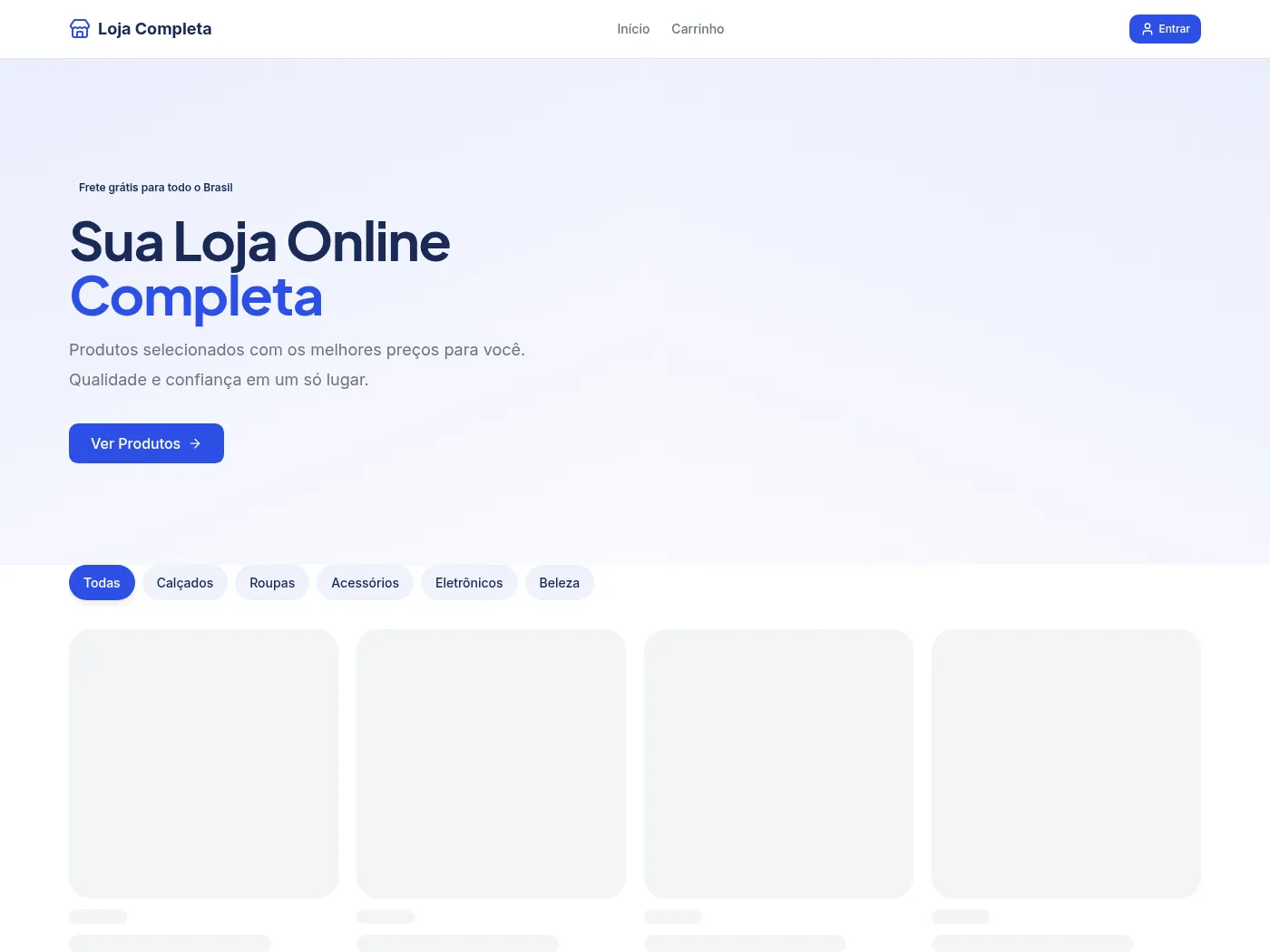 Loja Completa PRO