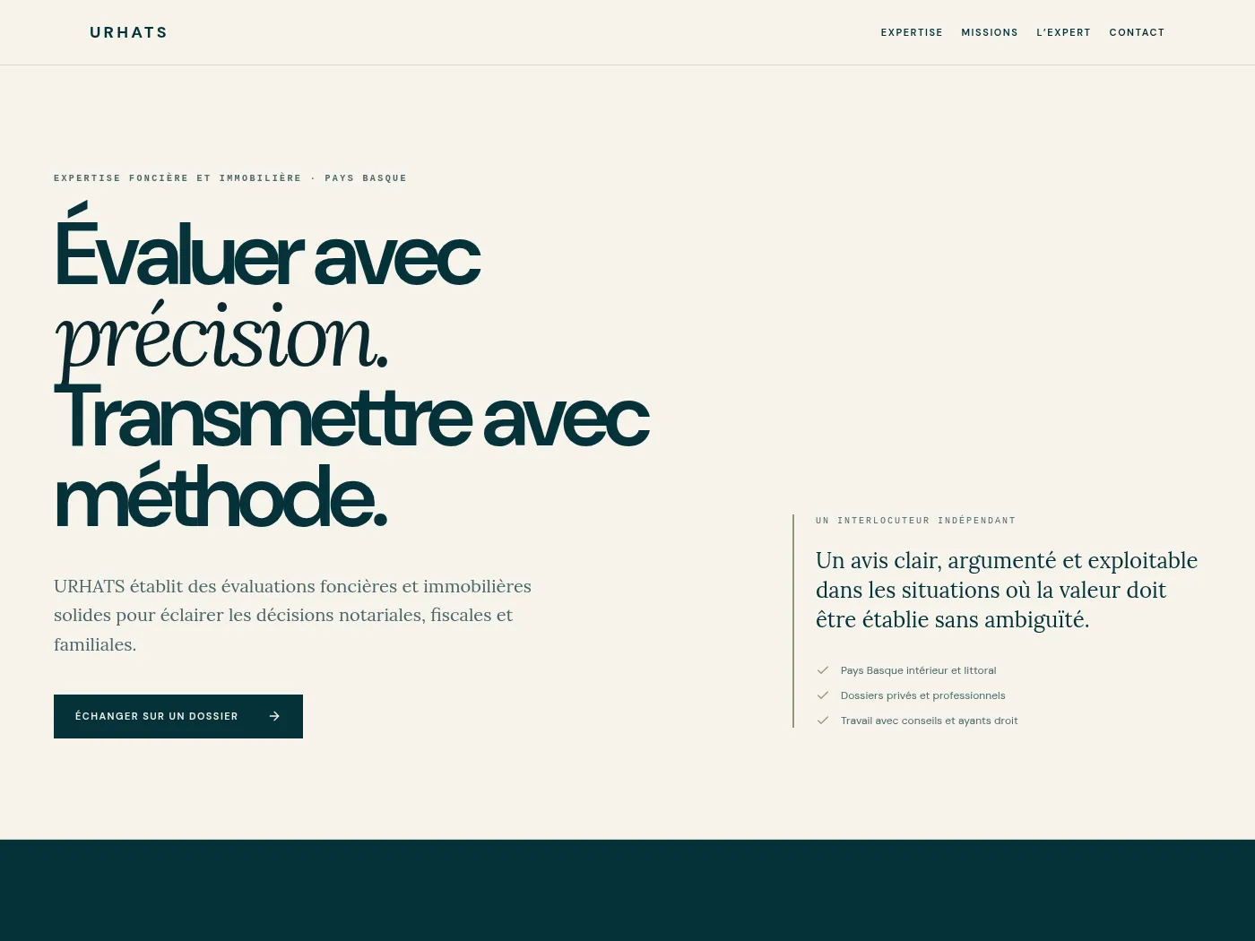 URHATS Landing Page