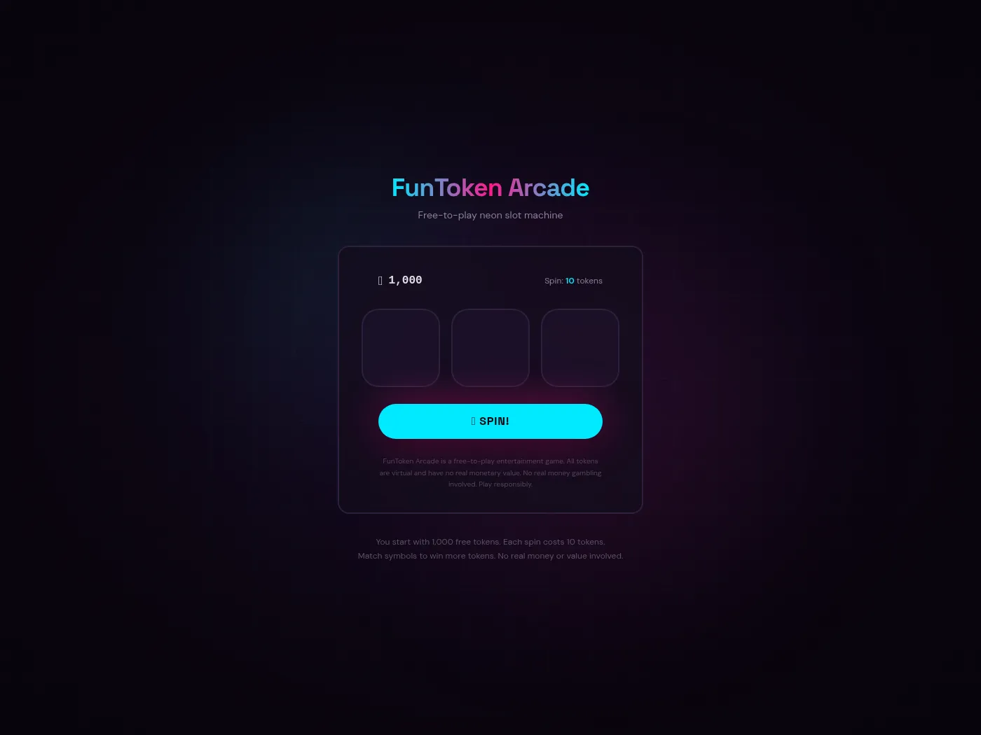 FunToken Arcade Slots
