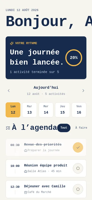 EmploiPro Planner