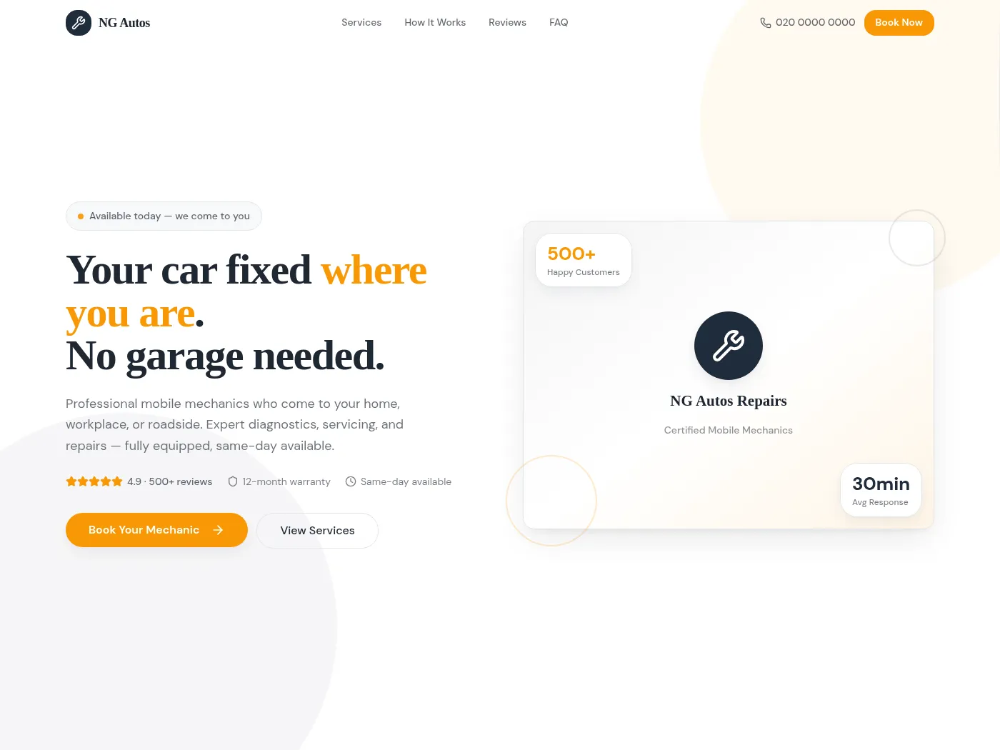 NG Autos Premium Web