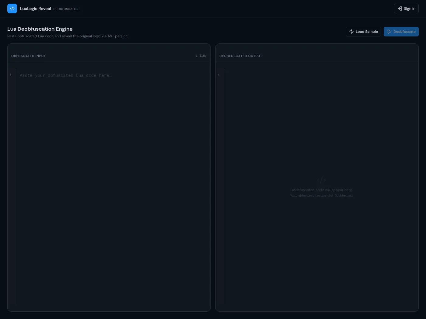 LuaLogic Reveal Platform