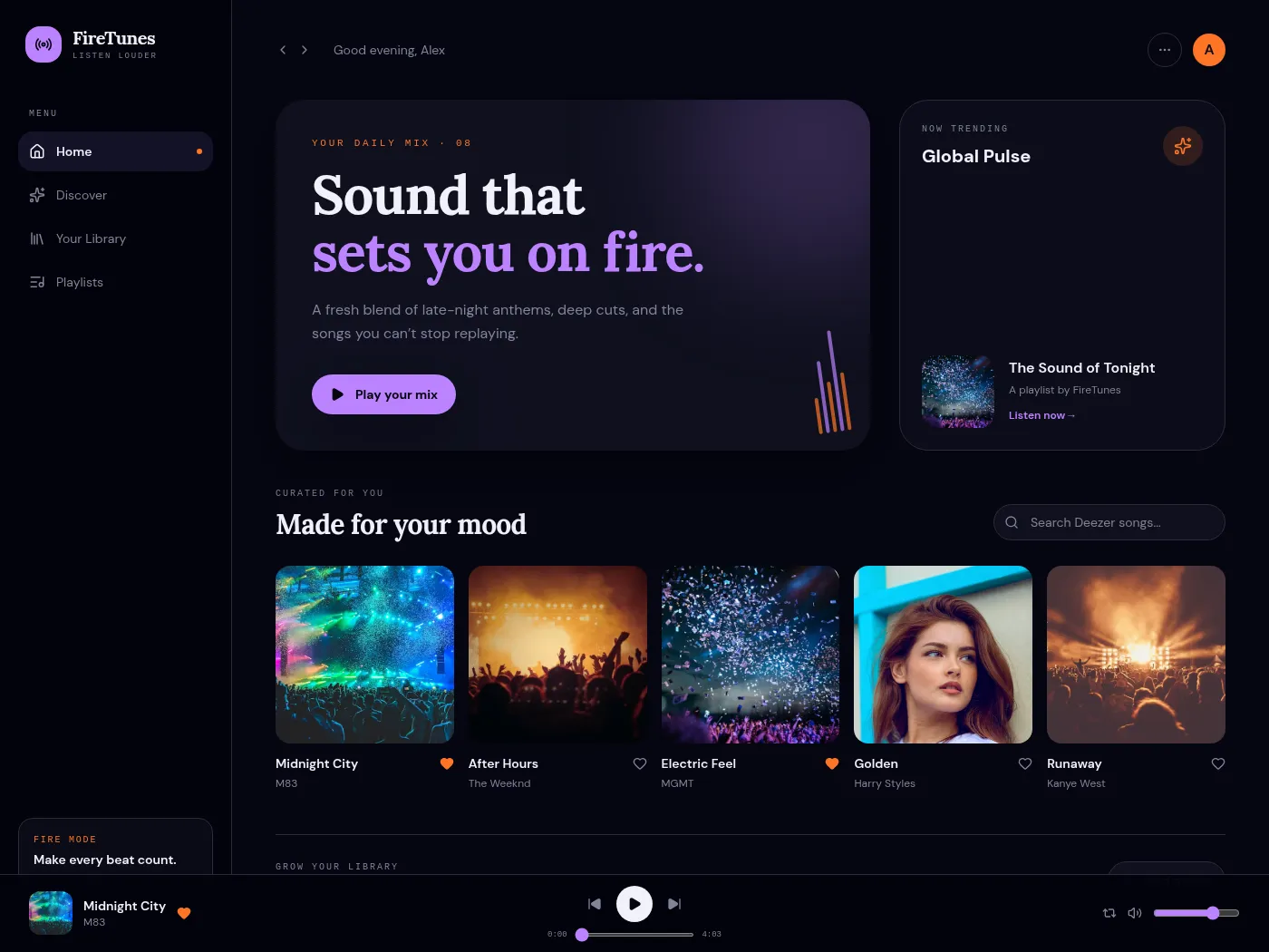 FireTunes Desktop