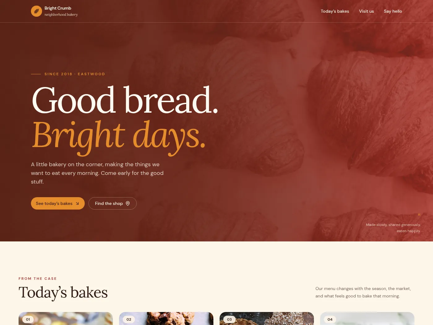 Bright Crumb Bakery