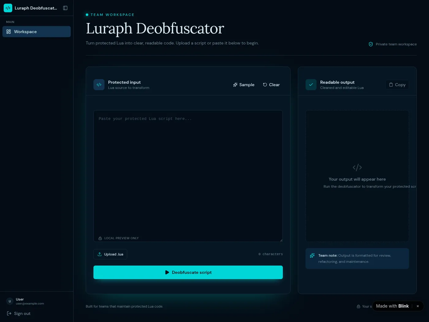 Luraph Deobfuscator