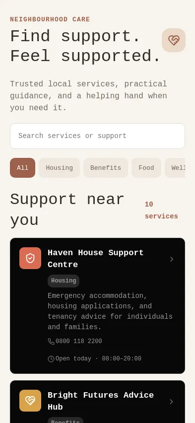 Social Assist App