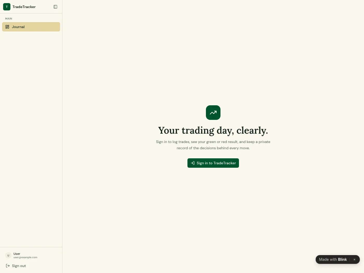 TradeTracker Pro