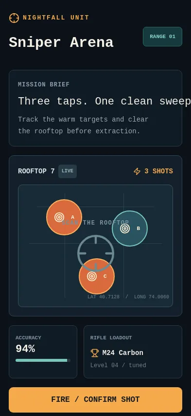 Sniper Action Arena