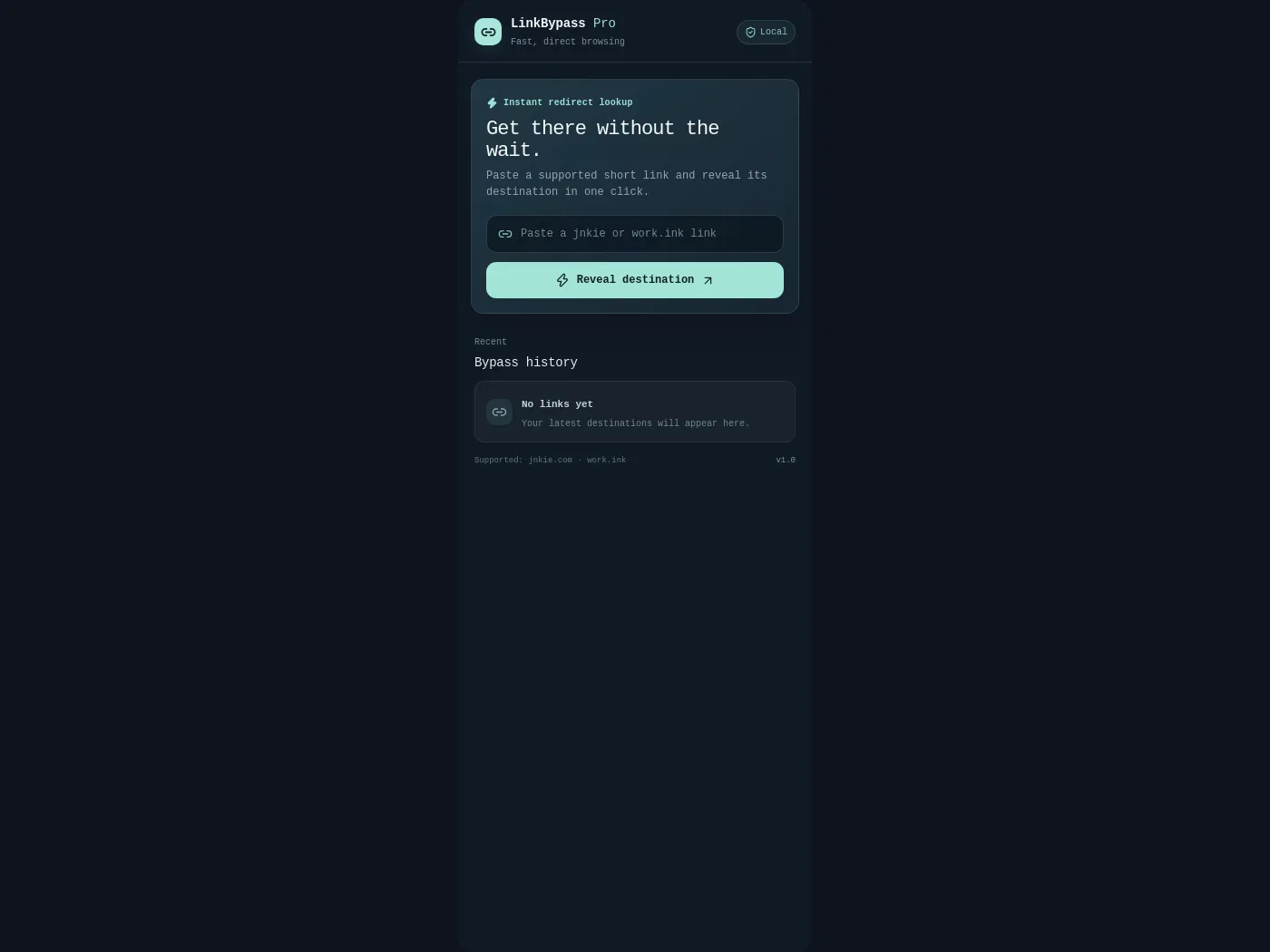 LinkBypass Pro