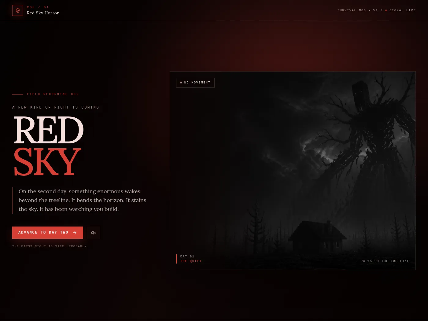 Red Sky Horror Mod